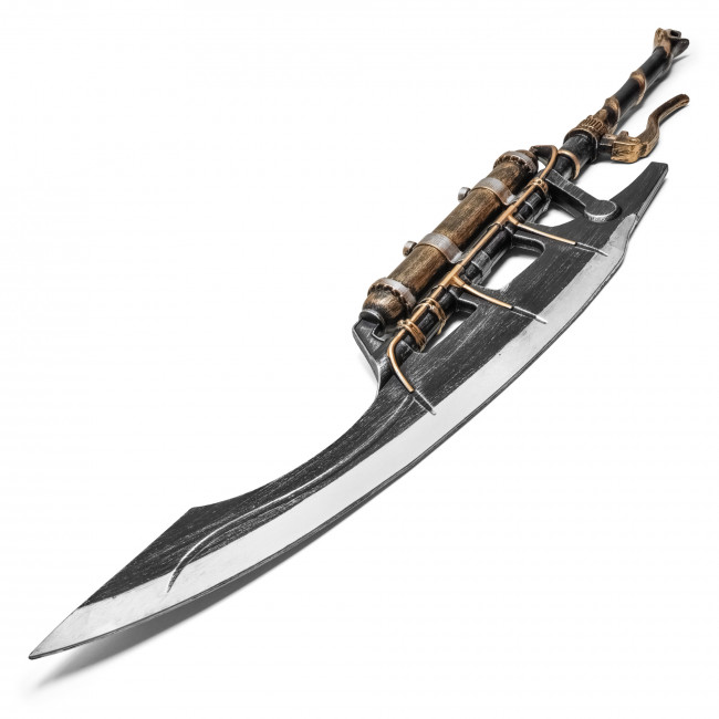 Wuu Jau Co, Inc - 47” Curved Replica Foam Sword - LARP / Cosplay & Masks