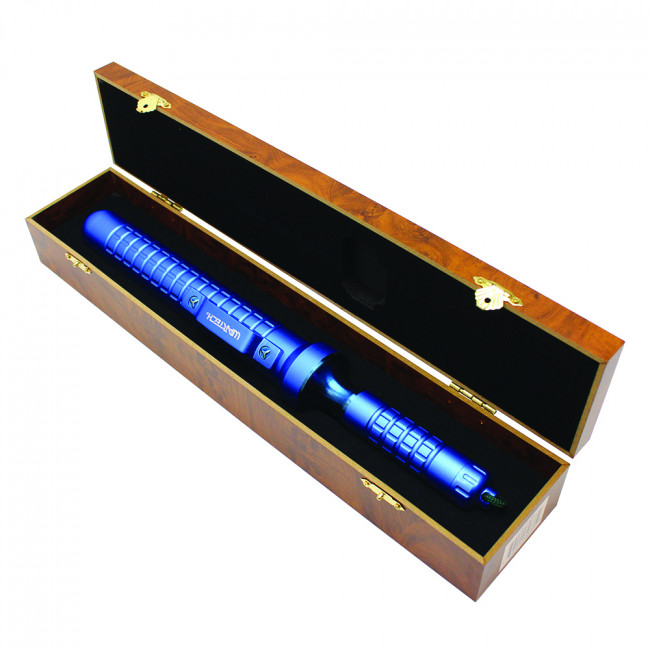 Wuu Jau Co, Inc - 14" Blue Helix Blade Dagger w/ Sheath