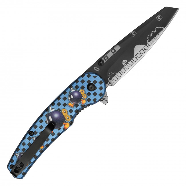Wuu Jau Co, Inc - 8" Living Bombs Pocket Knife - KNIVES
