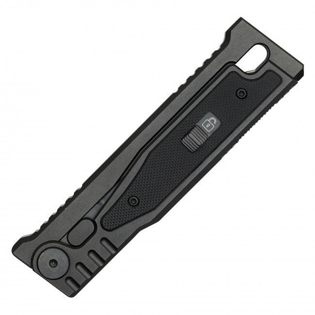 Wuu Jau Co, Inc - 9" Black Handle w/ Black Blade Gravity Pocket Knife