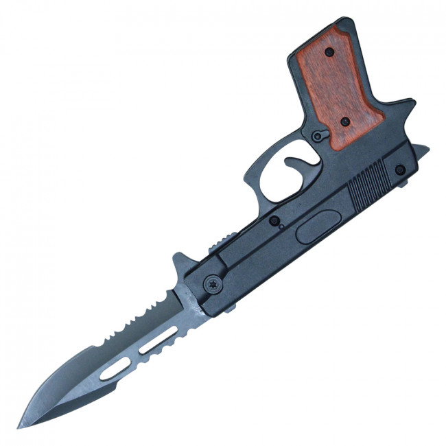 Wuu Jau Co, Inc - 9” Gun Pocket Knife